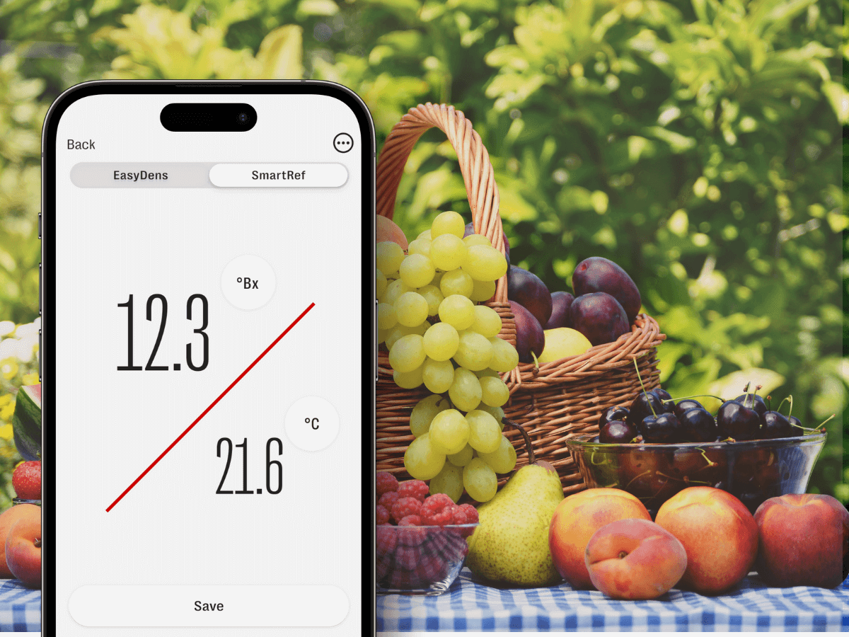 Fruit sugar content | SmartRef Digital Refractometer | Anton Paar ...